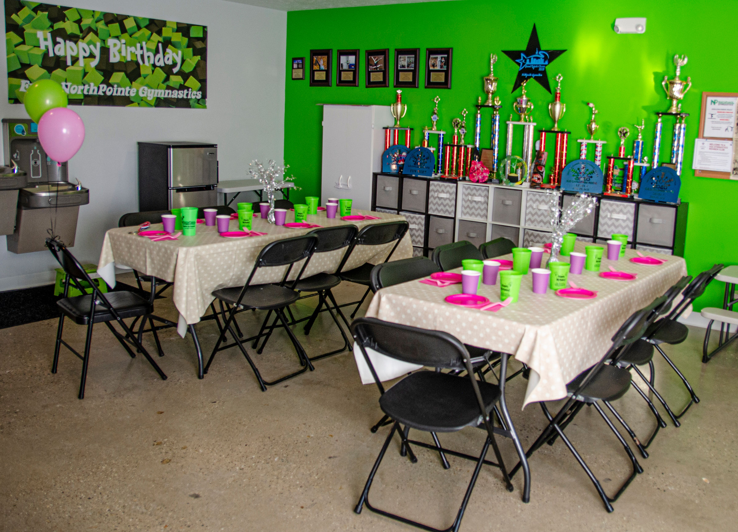 Parties - NorthPointe Gymnastics
